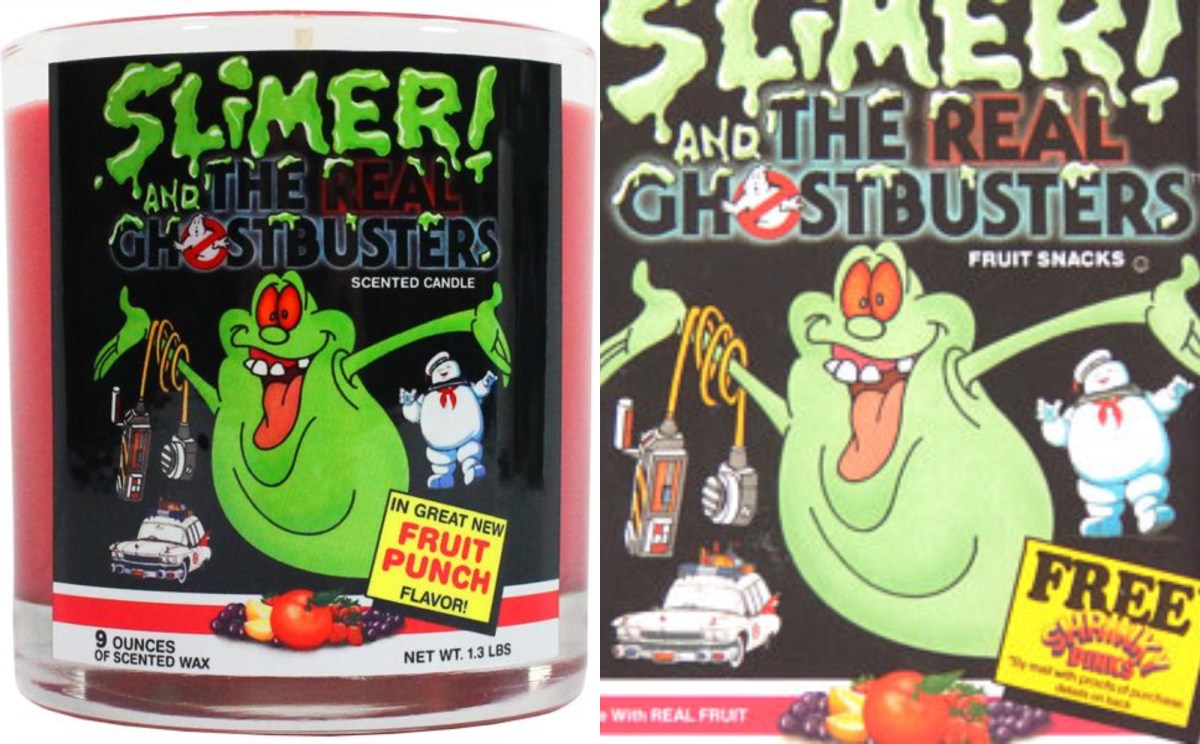 Smell the Nostalgic Scent of Retro Slimer Fruit Snacks in Candle Form ...
