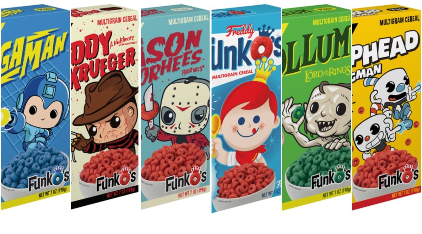 Funko Cereal With Vinyl Premium Prizes Launching This Month ...