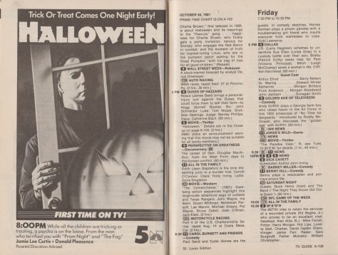 [Video] The 1981 NBC Premiere Broadcast Of John Carpenter’s “Halloween ...