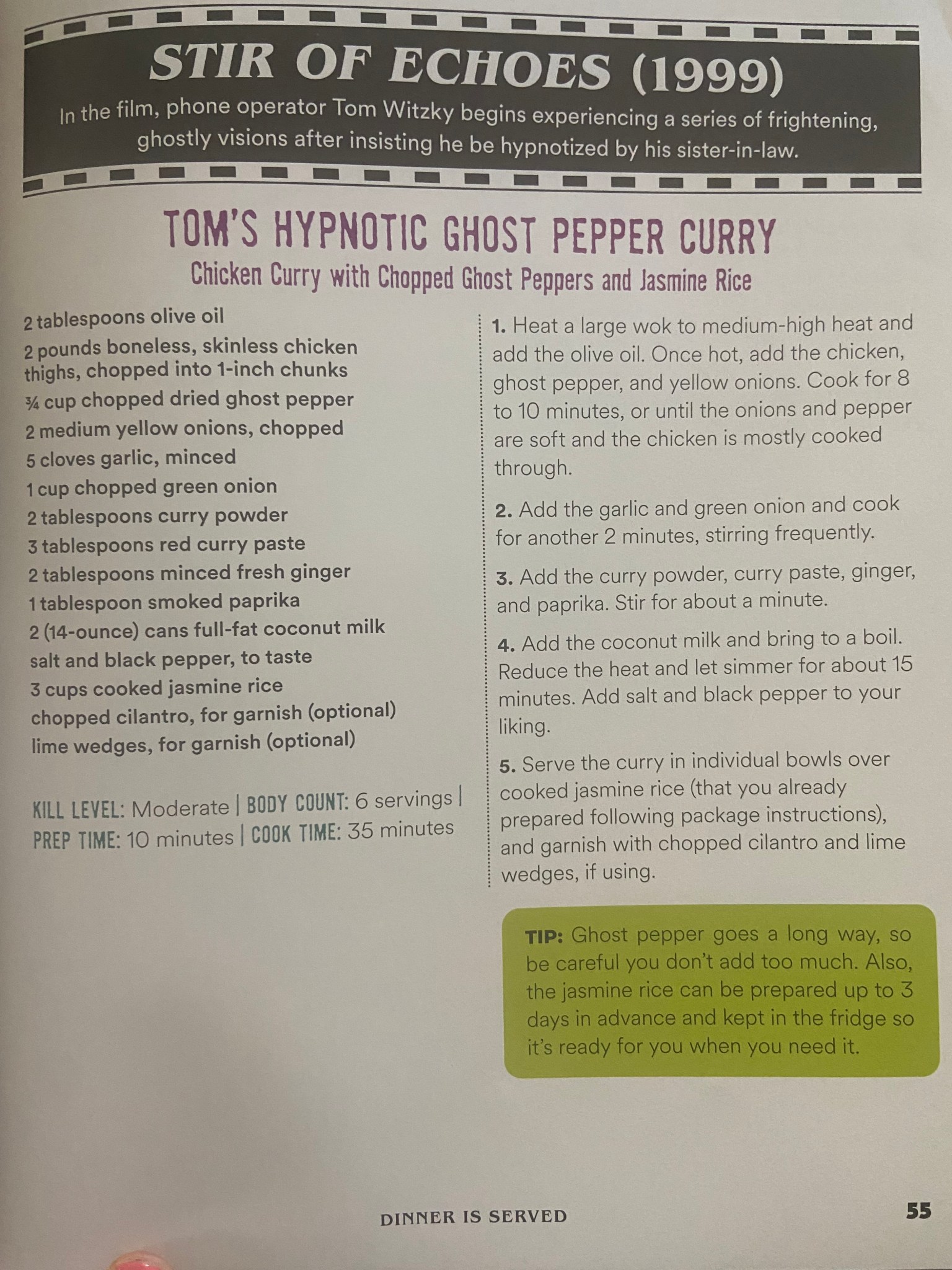 Conjure Up Some Deliciously Deadly Recipes With “The Horror Movie Night ...